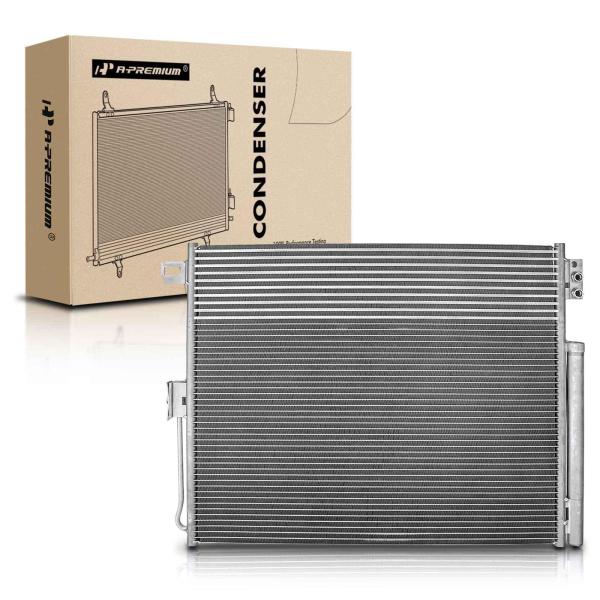 商品名: A-Premium 空調 A/C コンデンサー 2011-2021 ジープ グランドチェロキー &amp; 2011-2021 ダッジ デュランゴと互換性があり、交換番号55038003AE A-Premium Air Condi...