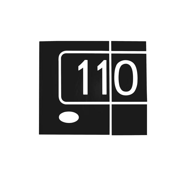 商品名:  for Land Rover Defender 110 2020-2021 Rear Door Exterior Side Window Pull Flower Film Stickers Decal Graphics Embl...