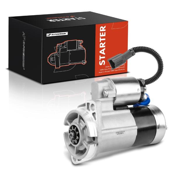 商品名: A-Premium スターター交換用 日産L01 2004-2009 コマツ FG10 三菱 FG20N キャタピラー 1.2KW 12V CW 9T A-Premium Starter Motor Compatible with...