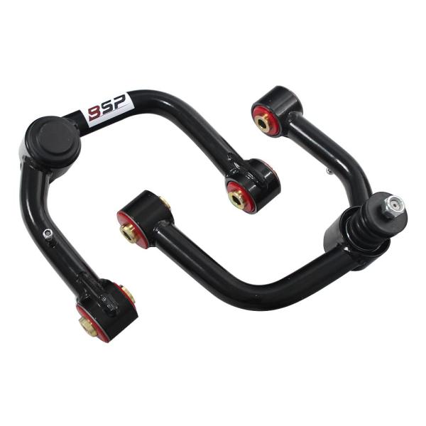 商品名: BST BSSP ペアセット フロントアッパーコントロールアーム 2-4インチリフト用 2000-2006 トヨタ タンドラ / 2001-2007 セコイア チューブラーレベリングリフトボールジョイントキット Puブッシング付き...