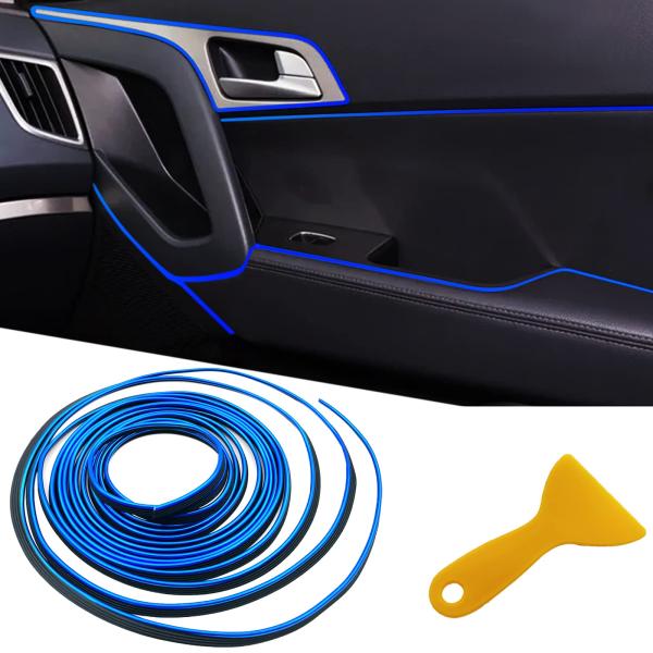 商品名:  Car Interior Trim Strips,Universal 9.8 ft Car Electroplating Decoration Styling Door Dashboard, Flexible Interior ...