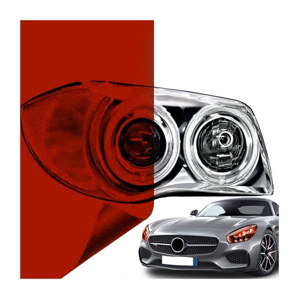 商品名:  Car Headlight Taillight Vinyl Tint Wrap, 11.8''x47.2'' Extra-Wide Smoke Fog Light Stickers, Vehicle Modification S...