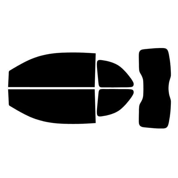 商品名:  Trueline Automotive Precut Car Window Tint for Fiat 500 Coupe 2012-2019 - 20% All Side and Back Windows - Window T...