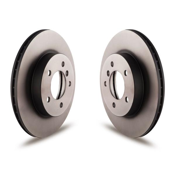 商品名:  New Set Brakes VIC-6019 Full Brake discs 2 pcs rear with a bearing rear left / right with ABS ring compatible with...