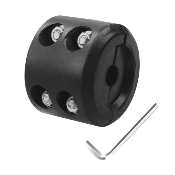 商品名: ウインチ ケーブルフック ゴムストッパー アレンレンチ付き ゴムロープ ラインセーバー 牽引フックの保護 合成ロープ 自動車アクセサリー ユニバーサル UTV ATV ウィンチ用 (1、ブラック) Winch Cable Hook...