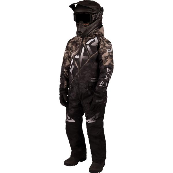 商品名: FXR ユース CX スノーモービル モノスーツ アーミーカモ/ブラック迷彩 F.A.S.T. 3.0 HydrX Thermal - 12 FXR Youth CX Snowmobile Monosuit Army Camo/B...