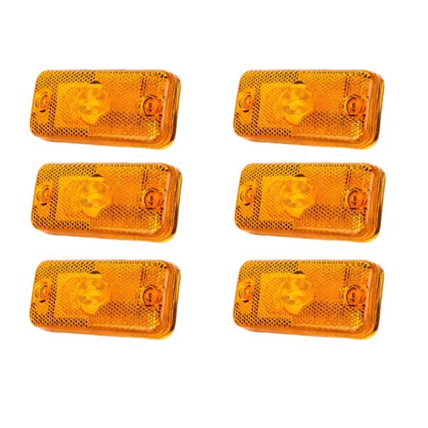 商品名:  AUTORCE 6 Pcs Si?de Marker Lamp Left/Right For FIAT Ducato 2.2 D 2.3 D 2.0 D 3.0 (2006 - Onwards) 71749250, 135679...