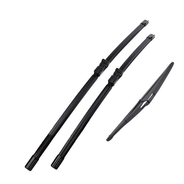 商品名: 車のワイパー フロント リア ワイパー ブレード フロント ガラス フロント ガラス ウィンドウ ブラシ 、に適合する プジョー 5008 T87 2009-2016 Car Wipers Front Rear Wiper Bla...