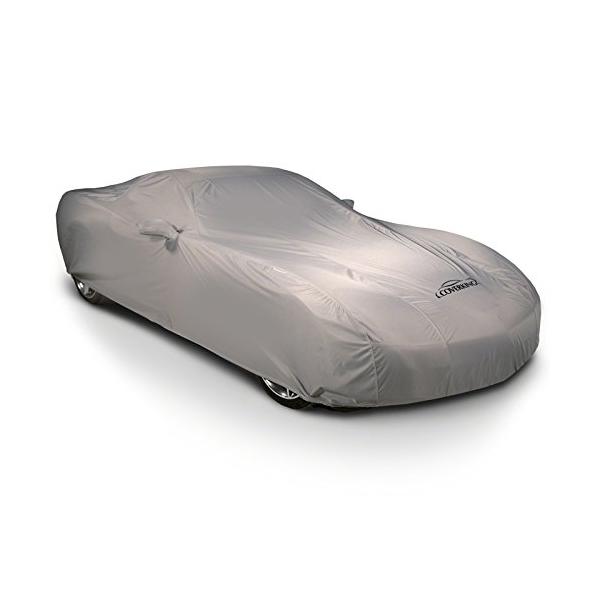 商品名: Coverking カスタムフィット 外装車カバー 一部のアルファロメオ ステルヴィオモデル用に設計:オートボディアーマーファブリック、グレー Coverking Custom Fit Exterior Car Cover Des...