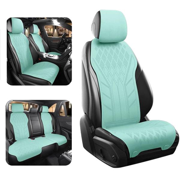 商品名:  KAPTAS Car Seat Cover Compatible with Fiat Abarth 500 500C 500L 500X 500e 5-Seat Custom Car Seat Cushion Breathabl...
