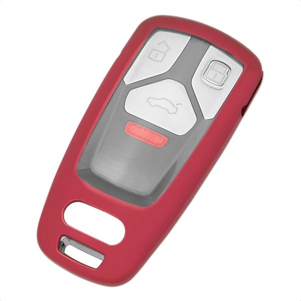 商品名:  TANGSEN Smart Key Fob Case Blue TPU Protective Cover Compatible with Audi A4 A5 A6 Q5 Q7 R8 RS4 S5 SQ5 SQ7 TT TTS ...