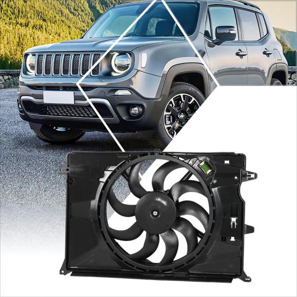 商品名:  Factory Style Radiator Cooling Fan Assembly Compatible with Jeep Renegade Fiat 500X 1.4L 2015-2018ブランド: PM PERFORM...