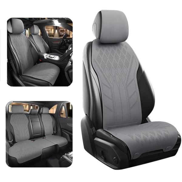 商品名:  KAPTAS Car Seat Cover Compatible with Peugeot 508 508SW 607 5-Seat Custom Car Seat Cushion Breathable Suede Vehicl...