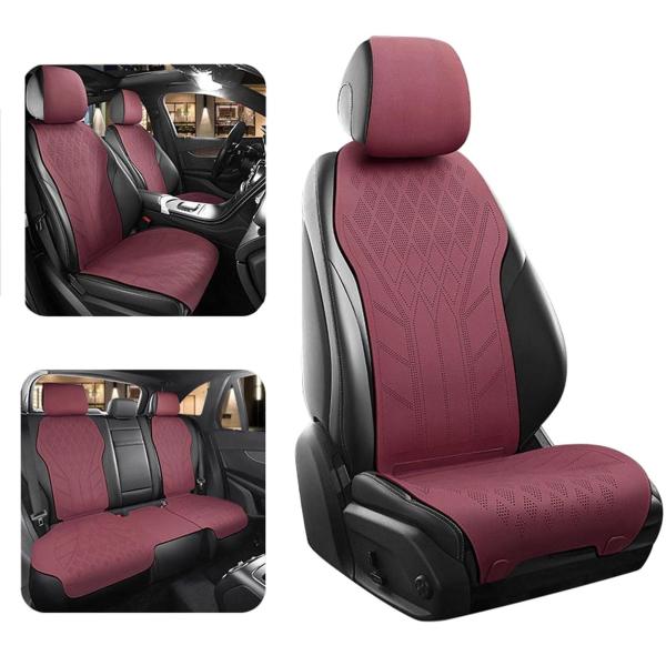商品名:  KAPTAS Car Seat Cover Compatible with Peugeot 406 407 407SW 408 5-Seat Custom Car Seat Cushion Breathable Suede Ve...