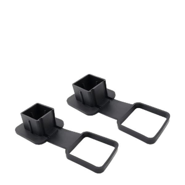 商品名: zipelo トレーラーヒッチカバー 2個 高耐久 トレーラーラバーヒッチカバー プラグキャップインサート スクエアレシーバーチューブ ほとんどの車にフィット ユニバーサルカー外装アクセサリー (1.25インチ) zipelo 2...