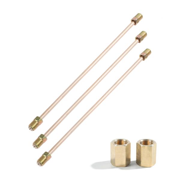 商品名: Zlirfy ブレーキラインチューブキット 長さ8インチ 10インチ 銅ニッケルブレーキライン 3/16インチ ステンレススチールブレーキライン 逆ダブルフレアと標準チューブナット付き 燃料用ブレーキライン (8インチ) Zlir...