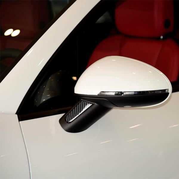 商品名:  JmorCO Upgrade Carbon Fiber Compatible with Porsche MACAN 2014-2021 Rearview Mirror Decorative Sticker 2Pcsブランド: J...