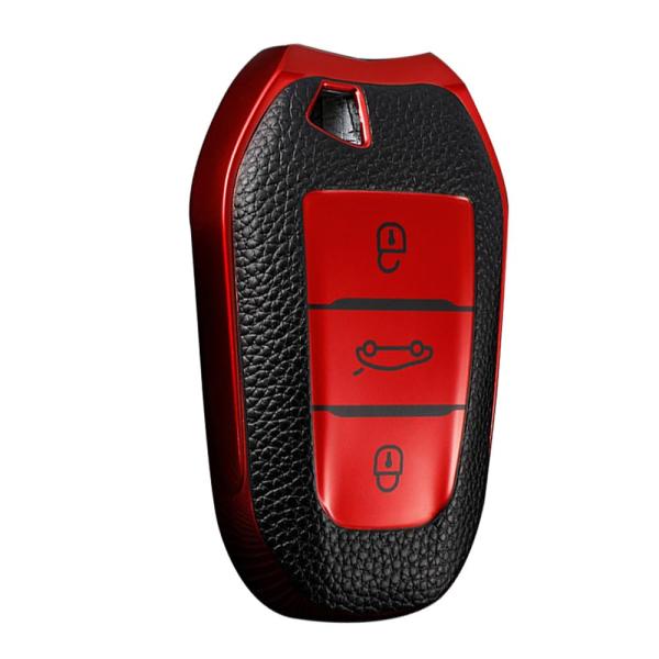 商品名:  KUNIO Car Key Fob Cover Case Fit for Peugeot 308 408 508 208 3008 5008 Citroen Grand C4 Picasso C4L Key Protective...