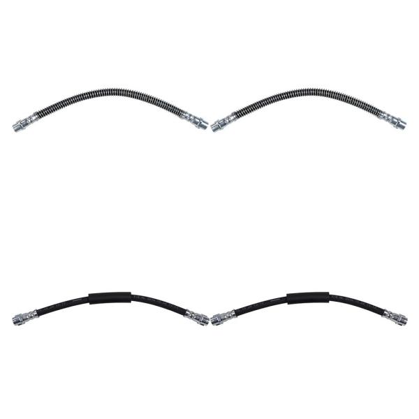 商品名:  A-Partrix 4PCS Front Rear Brake Line Brake Hydraulic Hose Fits Porsche Cayman 2006 2007 2008 2009 2010 2011 2012ブラ...