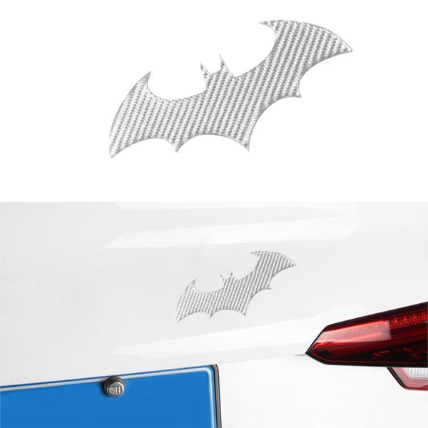 商品名:  Car Carbon Fiber Stikcer, Car Bat Stickers, Car Anti-Scratch Bat Decorative Sticker, Automotive Body Decals, 3D Mo...