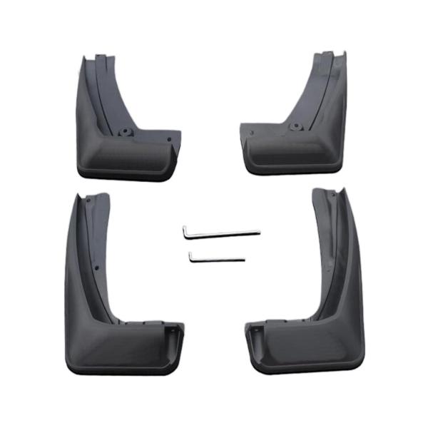 商品名:  Exterior Car Wheel Mudguards Cover Sticker, Compatible for Citroen DEESSE DS7 2018-19 Car Styling 4 PCS ABS Plasti...