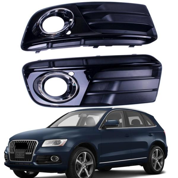 商品名:  BestParts New Pair of Fog Light Lamp Bumper Covers Grille Bezel RH LH Compatible with Audi Q5(8R) MK1 2013-2017 Re...