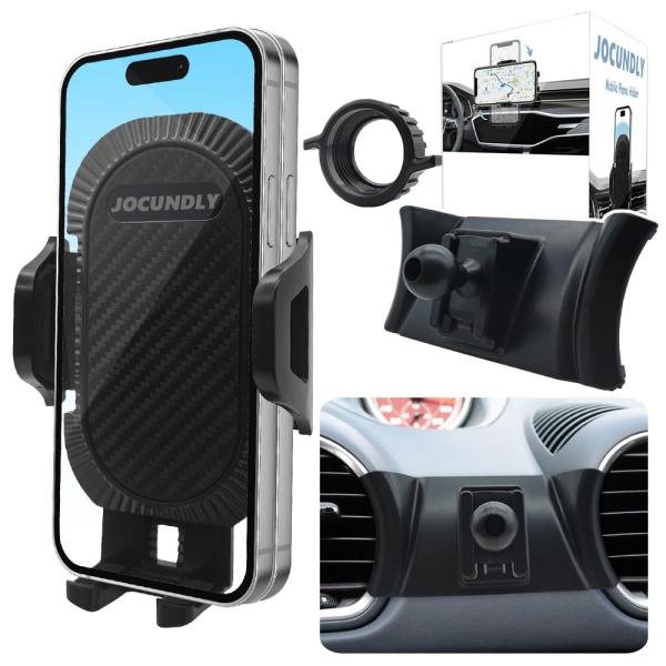 商品名: JOCUNDLY カーフォンマウント 2017-2024 ポルシェ 718 ケイマン [厚手ケース対応] 携帯電話ホルダー セルナビゲーションブラケット エアベント オートアクセサリー クレードル すべての電話 JOCUNDLY ...