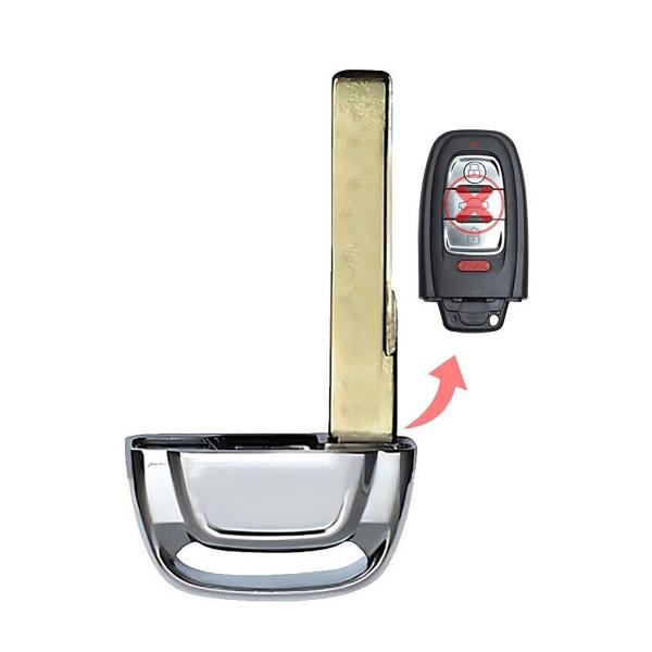 商品名:  1x New Replacement Key Fob Remote Uncut Insert Blade Compatible with &amp; Fit for Audi Vehicles - MPN IYZFBSB802-...