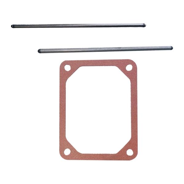 商品名: バルブカバーガスケット プッシュロッド2個付き 自動車用交換用プッシュロッドガスケットセット プッシュロッドセットと互換性あり #690981 690982 690971 交換用 Valve Cover Gasket with 2...