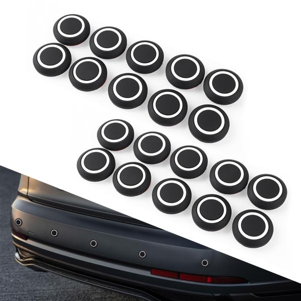 商品名:  ZKFAR 20 PCS Dot Anti-Collision Car Door Protector Stickers, Vehicle Bumper Protector, Self Adhesive Car Bumper Pa...