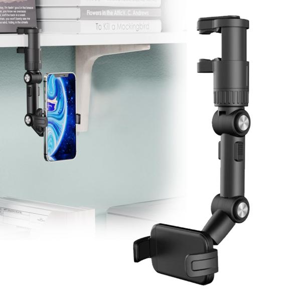 商品名:  Gseigvee 1 PC Car Retractable Rearview Mirror Mobile Phone Holder, Rotating Clip-on Multi-Functional GPS Holder, M...