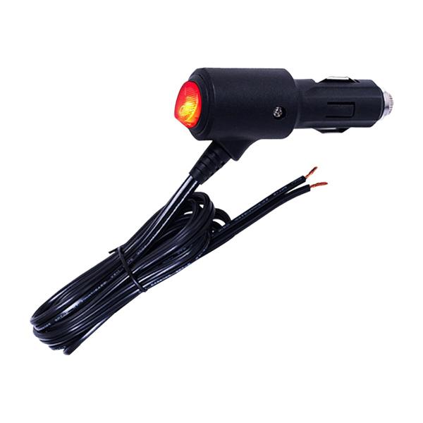 商品名:  Bittwee 16AWG Car Cigarette Lighter Male Plug, 12V 15AMP Auto Fused On Off Switch Cigarette Lighter Adapter Replac...