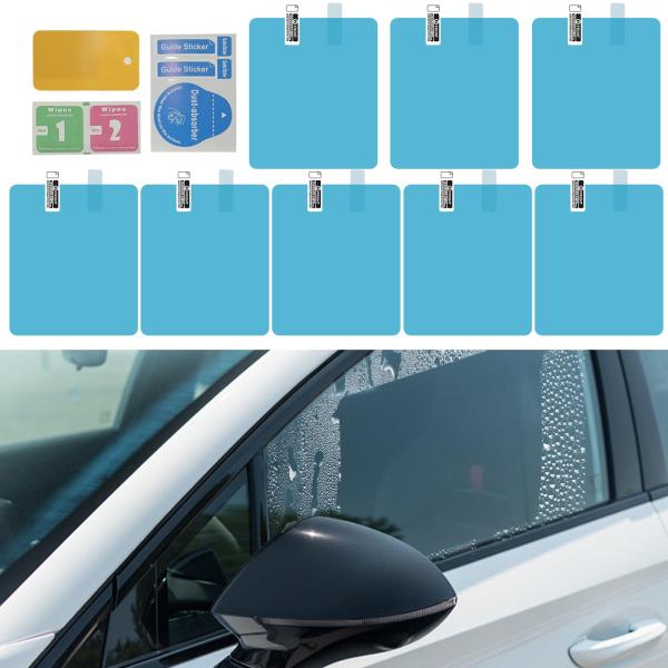 商品名:  CHRYMUM 8PCS Car Rearview Mirror Waterproof Film, Car Side Mirror Rain Guard Film, Universal Nano Coating Car Film...