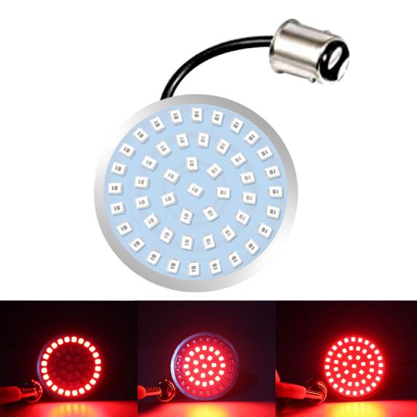 商品名:  Fluher 2 PCS Motorcycle 1157 LED Signal Light, 48SMD Dual-contact Ultra-bright Turn Signal, Waterproof LED Tail Li...