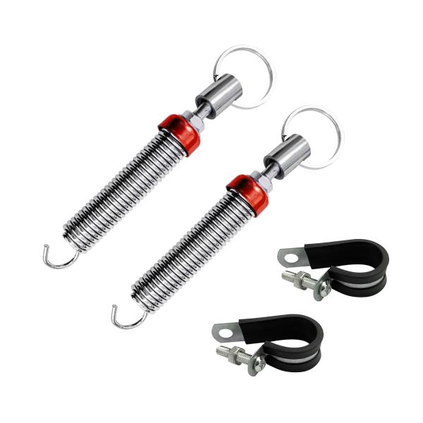 商品名: Dickno 2個 カートランクリッドスプリング 調節可能なメタルブーツリッドスプリング 自動トランクスプリング リフティングデバイス クランプ2個付き リフターアクセサリー リモートコントロールオートリッド用オープンツール (レ...