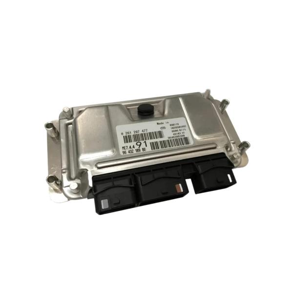 商品名:  9643218988 Car Engine Computer Electronic Control Module ECU ME7.4.4, Compatible for Peugeot 206 207 307, Compatib...