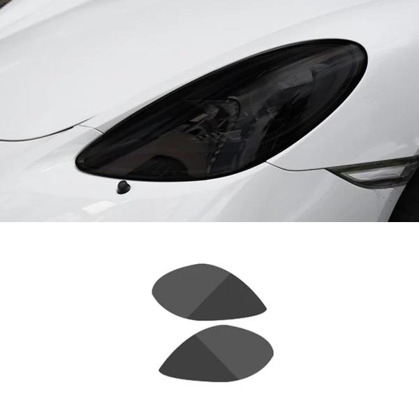 商品名: MaikOn 車のヘッドライトフロントライト TPU 透明保護フィルムステッカー、ポルシェ 718 ボクスターケイマン 2016-on MaikOn Car Headlight Front Light Transparent Pr...