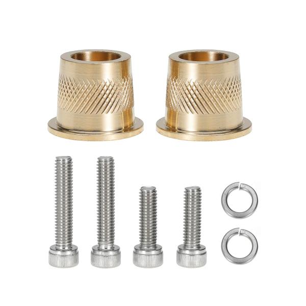 商品名: 580ショート真鍮ポストアダプター M6スレッド フォードマスタングGT用 シボレーマリブ用 キャデラックCTS-V フィアット500e インフィニティQ70L ホンダシビック用 580 Short Brass Post Adap...