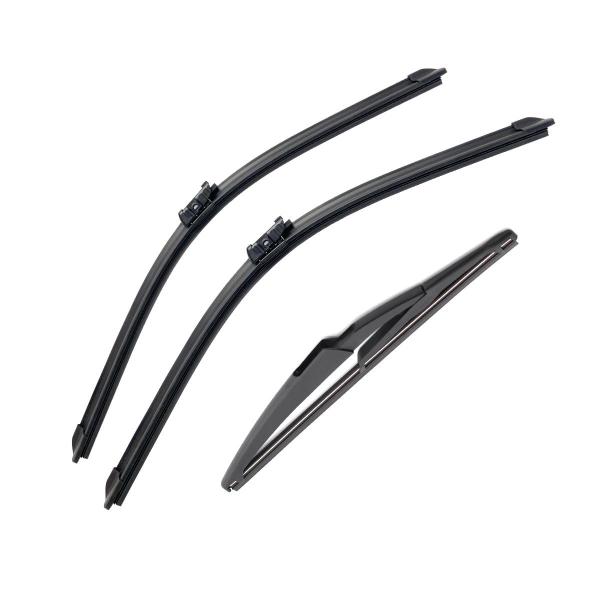 商品名:  Auto Car Wipers 3PCS, 24"+15"+11" Front And Rear Replacement for Fiat Panda MK3 2012-2019, Windshield Wiper Blades...