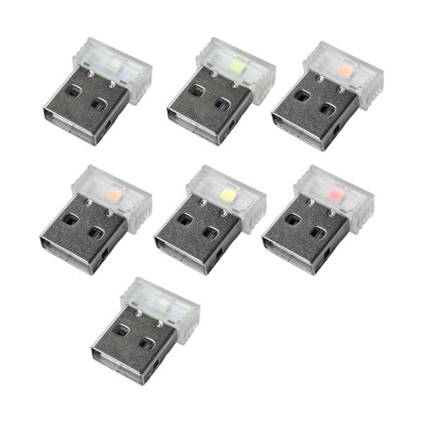 商品名:  Suvnie 7PCS Mini USB Car Light, Plug-in 5V LED Interior Atmosphere Lighting Kit, Portable Adjustable Vehicle Night...