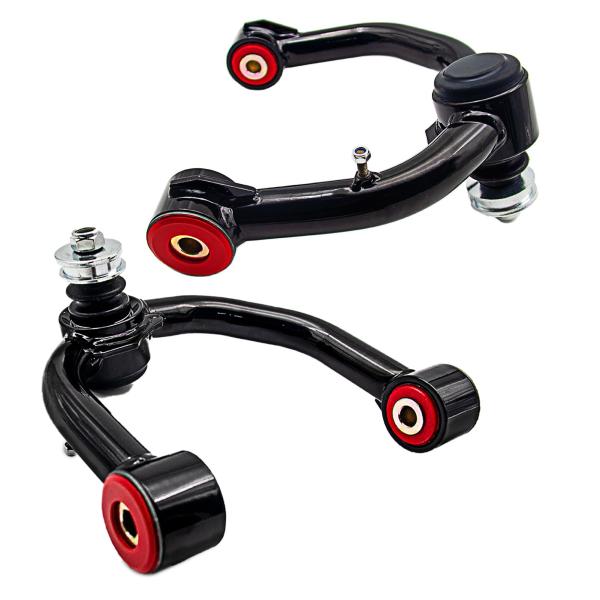 商品名: AUDOPARTION 2-4インチ アッパーコントロールアーム トヨタ4ランナー 1996-2002 トヨタ タコマ 1995-2004 (2WD/4WD- 6ラグのみ) ボールジョイント付き レッドチューブラーサスペンション ...