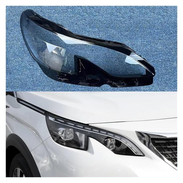 商品名:  AtsuYo Car Headlight Cover Auto Headlamp Lampshade Lampcover Head Lamp Light Glass Lens Shell Compatible for Peuge...