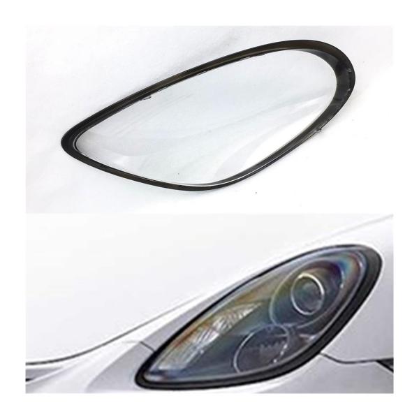 商品名:  Headlight Lens Compatible for Porsche Cayman 981 Boxster 2013~2016 Headlamp Cover Car Glass Replacement Clear Fron...