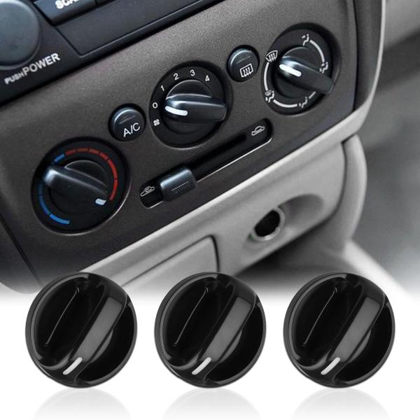 商品名: WINUERK 3個 車 AC スイッチ 気候制御ノブ エアコン交換用ノブ OEM#55905-0C010 559050C010 ACヒーターブロワーファンコントロールノブ トヨタタンドラ2000-2006対応 WINUERK 3...