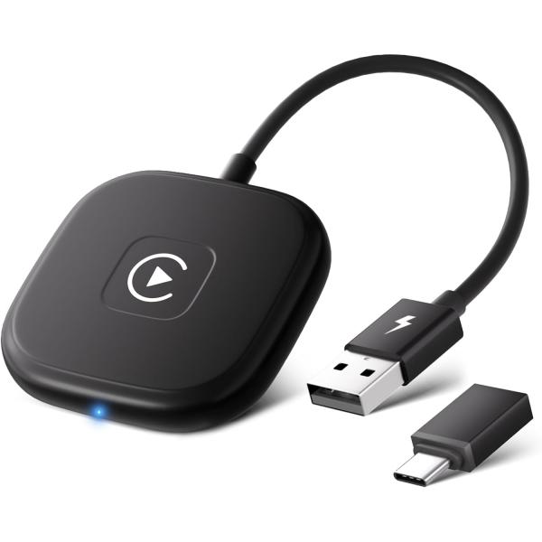 商品名:  CarPlay Wireless Adapter,Wireless Carplay Adapter for Wired CarPlay to Wireless CarPlay,Carplay Wireless Dongle wi...