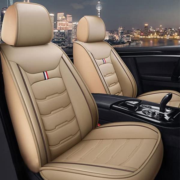 商品名:  Jialuode Car Seat Cover Compatible with Citroen C-Elys〓e C-Crosser C-Elys〓e C3 C4 C5, Durable and Breathable Leath...