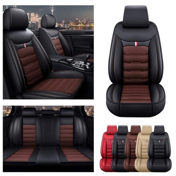 商品名:  Jialuode Car Seat Cover Compatible with Citroen C-Elys〓e C-Crosser C-Elys〓e C3 C4 C5, Durable and Breathable Leath...