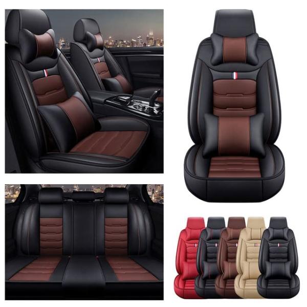 商品名:  Jialuode Car Seat Cover Compatible with Citroen C-Elys〓e C-Crosser C-Elys〓e C3 C4 C5, Durable and Breathable Leath...