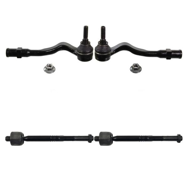 商品名:  A-Partrix 4x Tie Rods Inner and Outer Replacement Tie Rod End Fits Porsche Macan 2015-2019 Fits Audi A6 2016-2018 ...