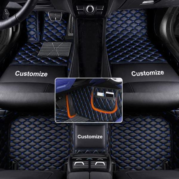 商品名:  Custom Car Floor Mats Compatible with Citroen, Waterproof Leather Automotive Floor Liners Full Coverage All Weathe...